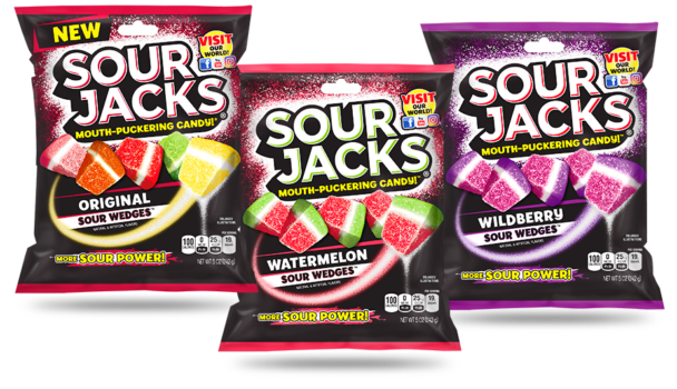 Sour Jacks® Sour Candy and Wedges | Brands | PIM Brands, Inc.